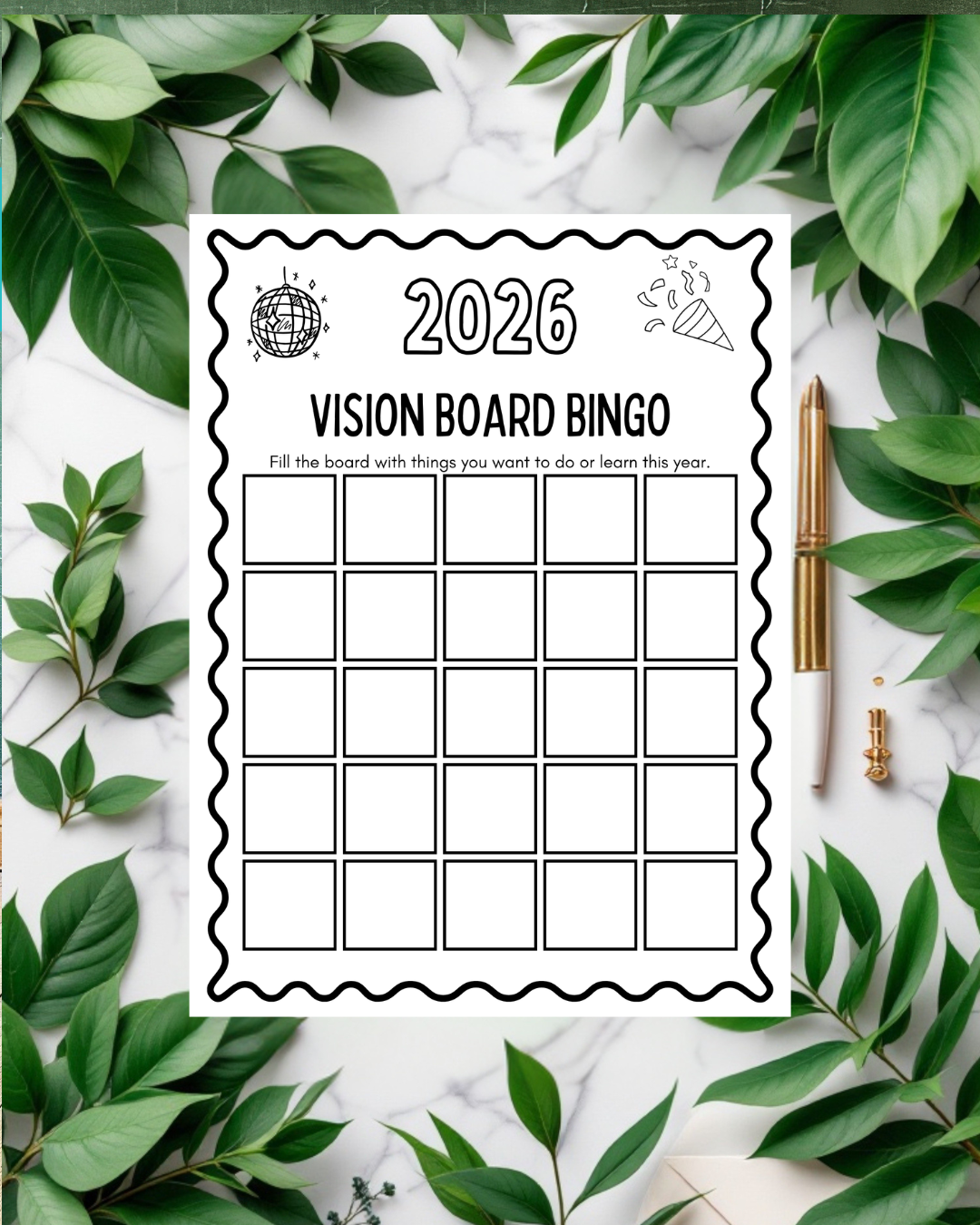 What Is Vision Board Bingo (and Why My Kids Loved It) – Seven Founding ...